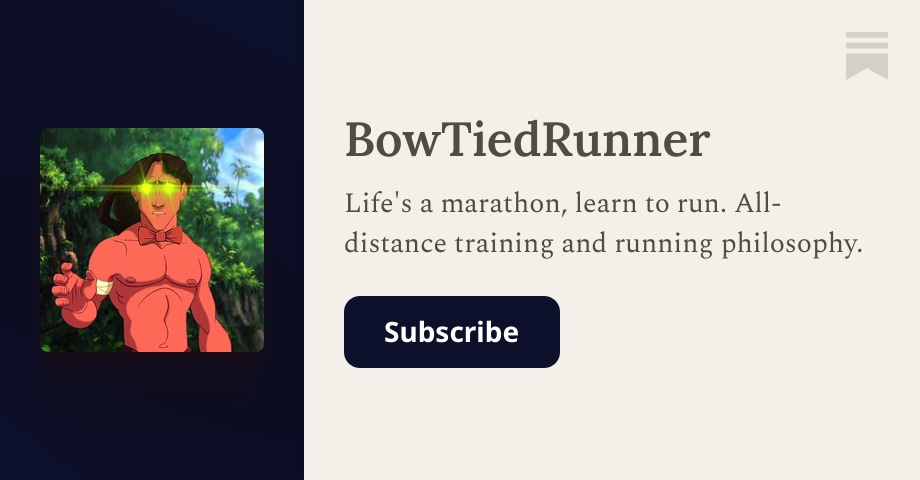 BowTiedRunner | Substack