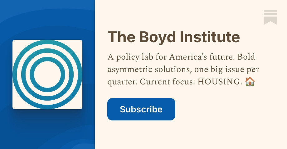 The Boyd Institute | Substack