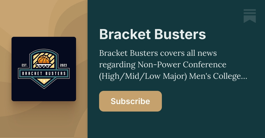 Bracket Busters | Elliott Crow | Substack