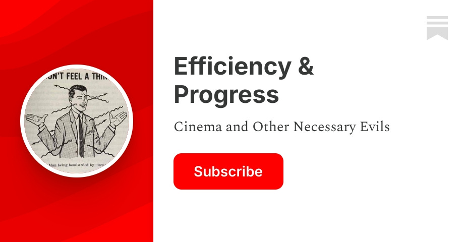 Efficiency & Progress | Brad Avery | Substack