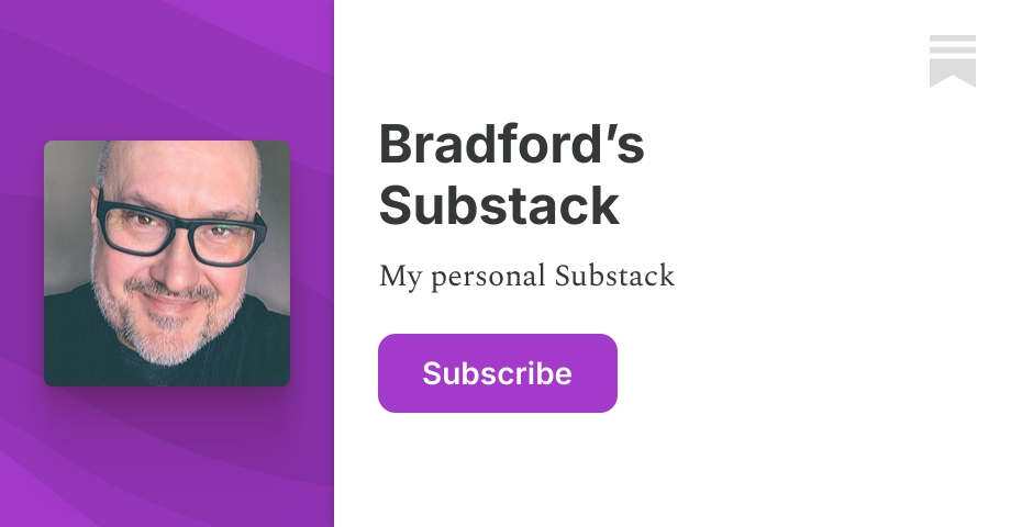 Bradford’s Substack | Bradford Crowder | Substack