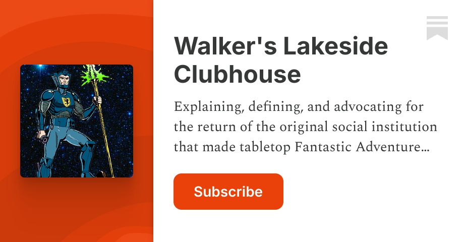 Walker's Lakeside Clubhouse | Bradford C. Walker | Substack