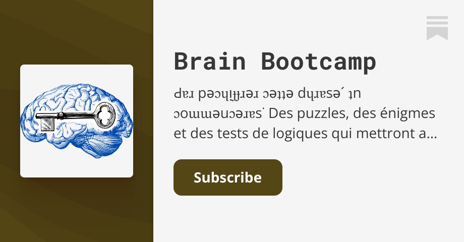 Brain Bootcamp | Substack