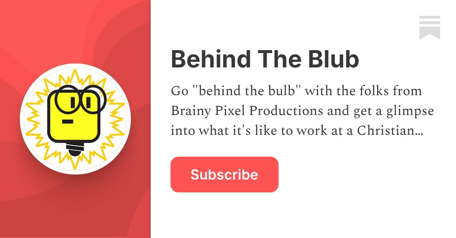 Behind The Blub | Brainy Pixel | Substack