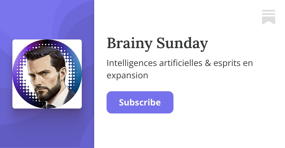 Brainy Sunday | Thomas BUYLE | Substack