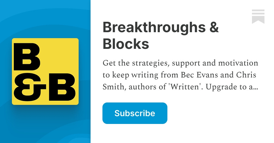 About - Breakthroughs & Blocks