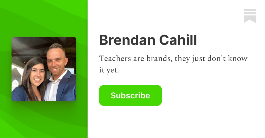 Brendan Cahill | Brendan Cahill | Substack