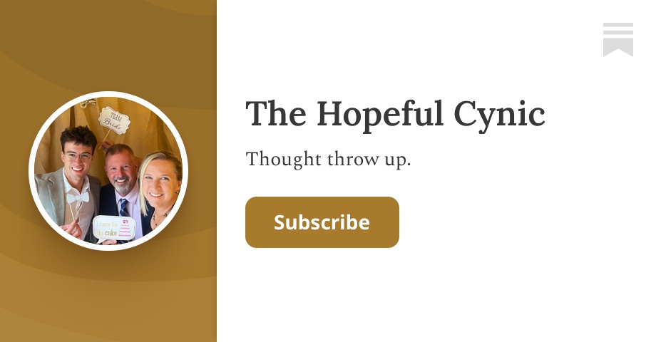 The Hopeful Cynic | Brendan Hayes | Substack