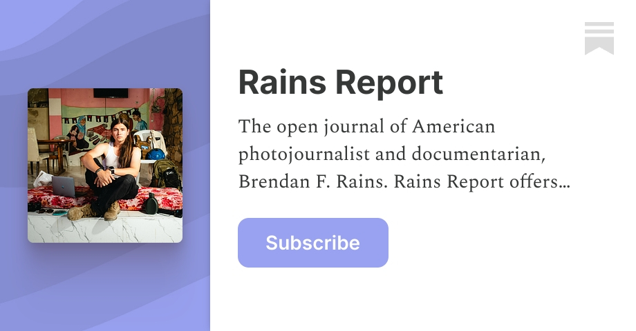 Coming soon - by Brendan F. Rains - Rains Report