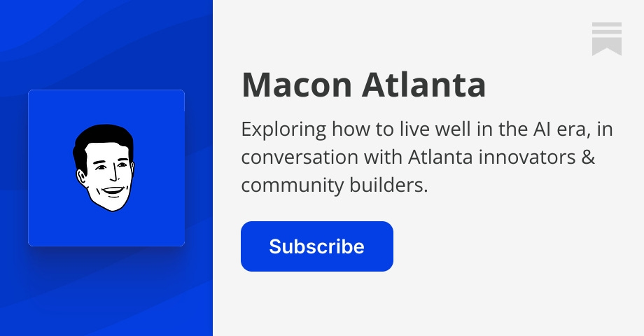Macon Atlanta Podcast | Brent Macon | Substack