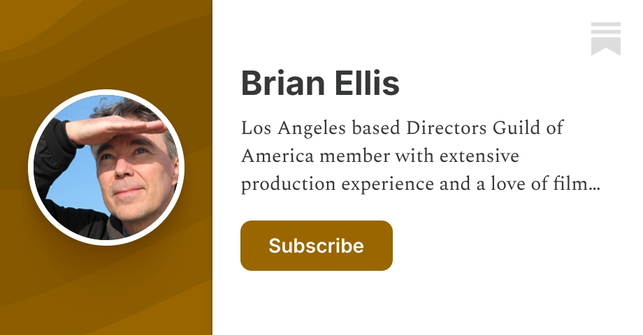Brian Ellis | Substack