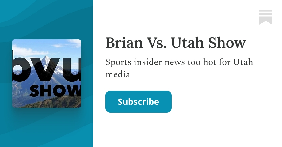 Brian Vs. Utah | Brian J. Shaw | Substack