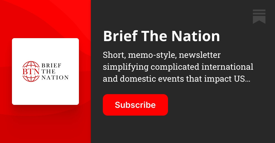 Brief The Nation | Substack