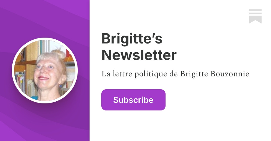 Brigitte’s Newsletter | Brigitte Bouzonnie | Substack