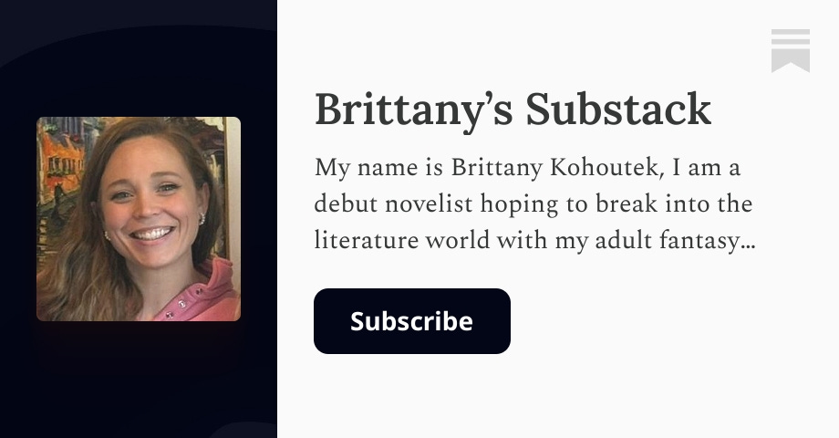 Brittany’s Substack | Brittany Kohoutek | Substack