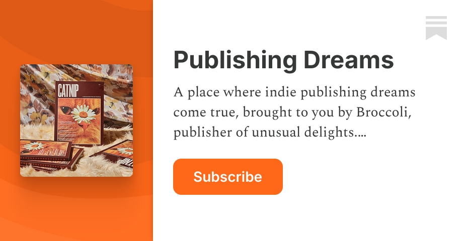 Publishing Dreams | Anja Charbonneau | Substack