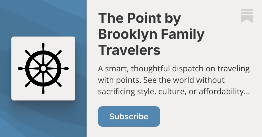 Brooklyn Family Travelers Substack | Rachel Lipson | Substack