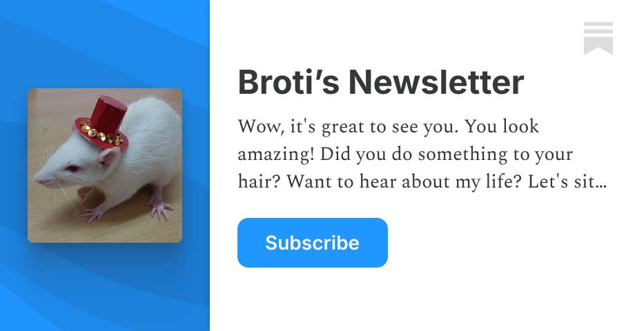 Broti’s Newsletter | broti gupta | Substack