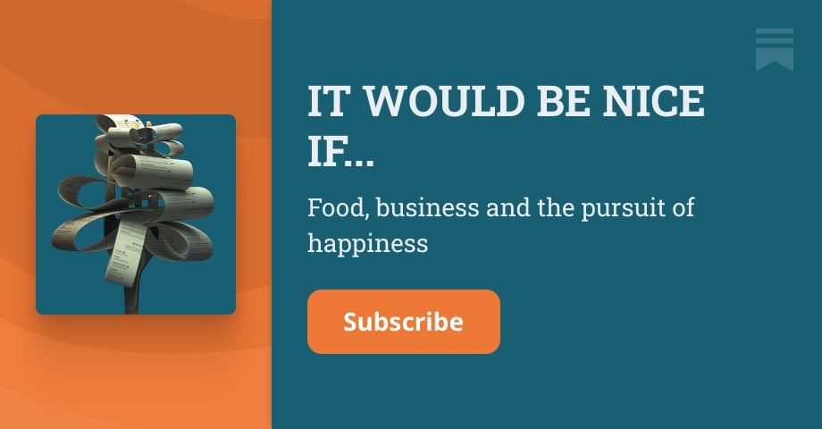 IT WOULD BE NICE IF... | Bruce L. Nelson | Substack