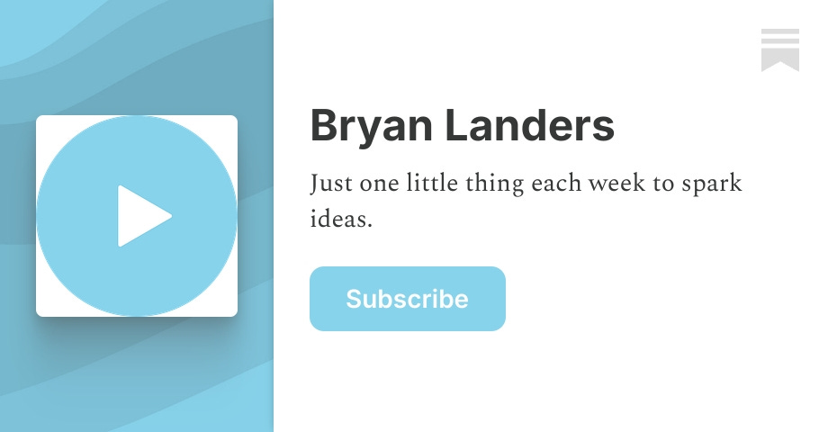 Bryan Landers | Substack