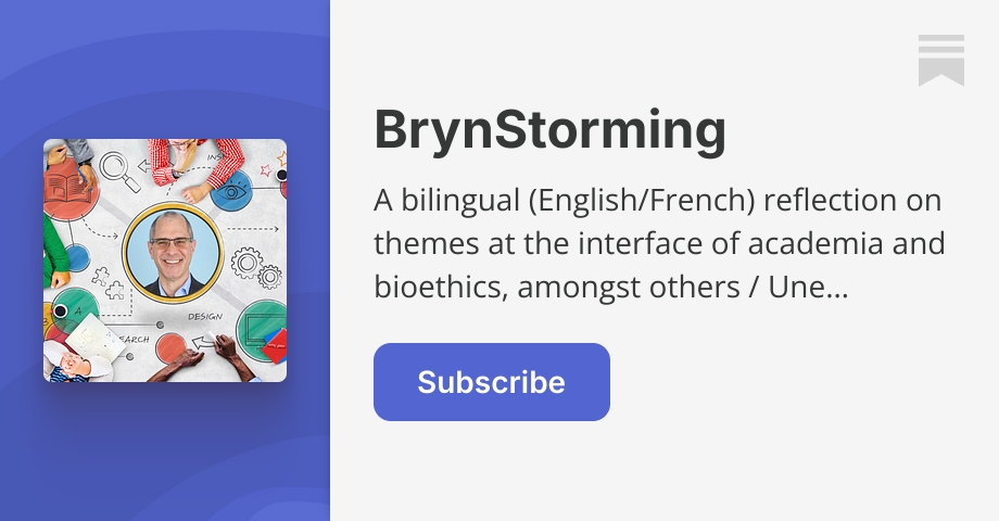 BrynStorming | Bryn Williams-Jones | Substack
