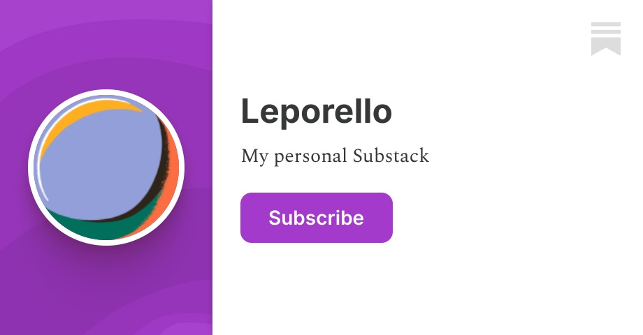 Leporello | Rafael A.L. | Substack