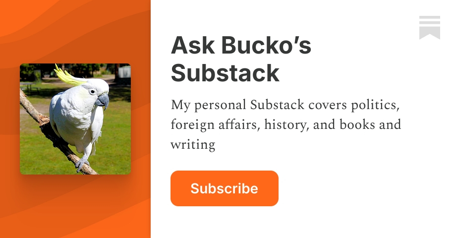 Ask Bucko’s Substack | Mark Buckley | Substack