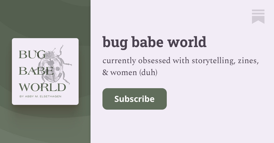 glossary - by abby m. elsethagen - bug babe world
