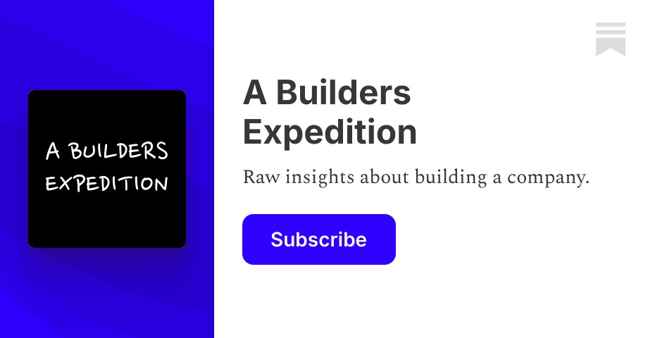 A Builders Expedition | Alex Borowski | Substack