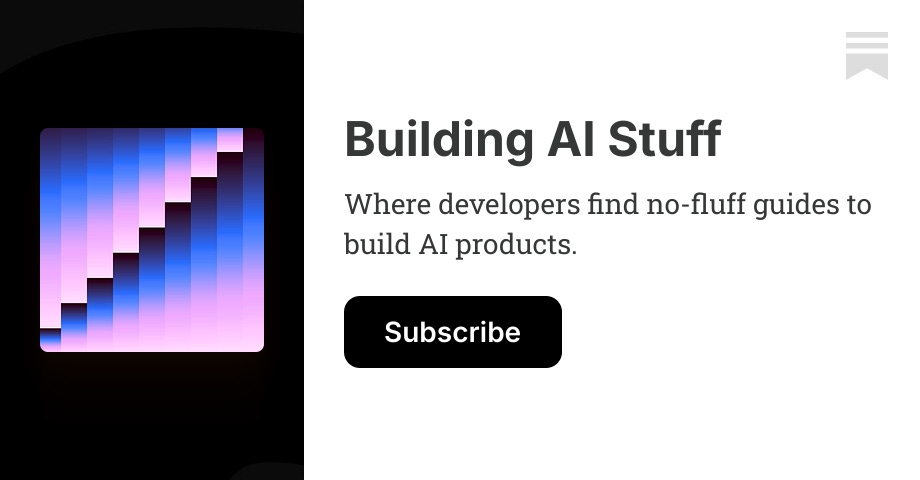 Building AI Stuff | Tal Peretz | Substack