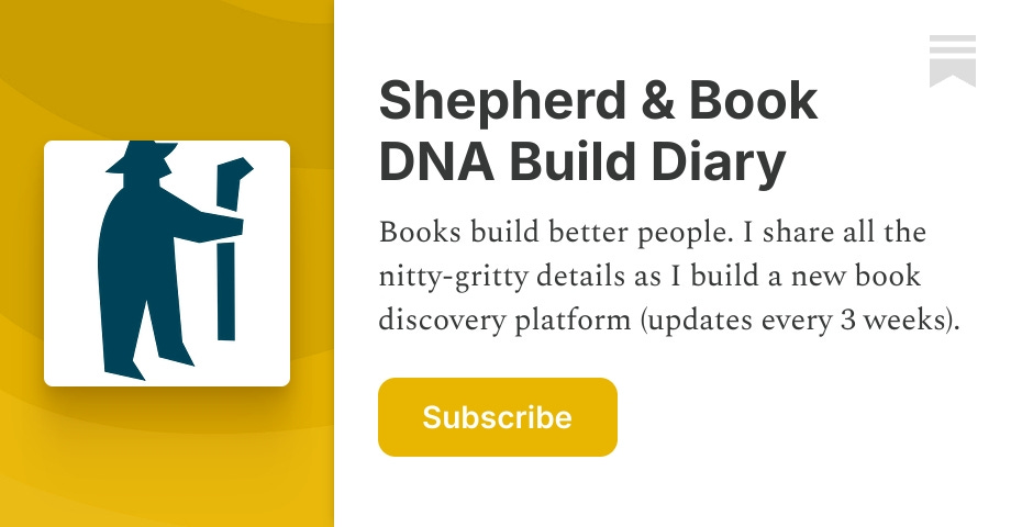 Building Shepherd - New rec system + bookshelves UX is out!