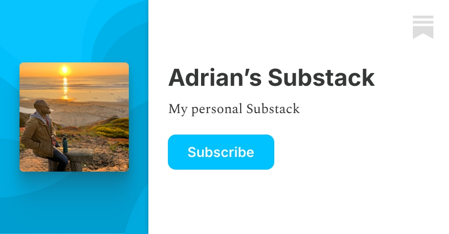Adrian’s Substack | Adrian Grandison | Substack