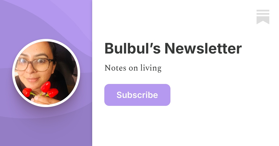 Bulbul’s Newsletter | Bulbul Hasan | Substack