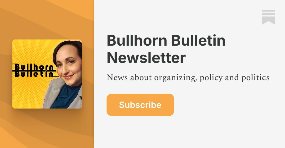 Bullhorn Bulletin Newsletter | Zeynab Day | Substack