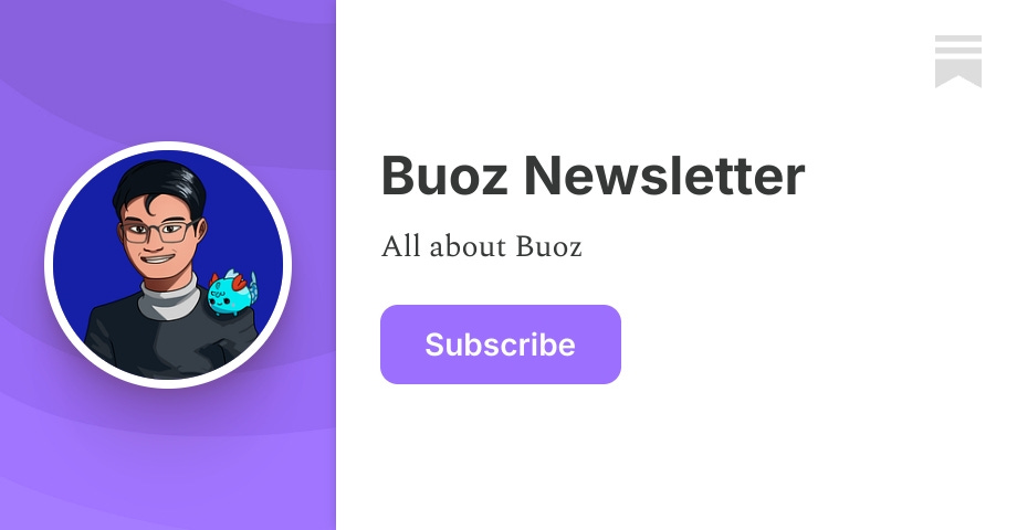 Buoz Newsletter | ChristianDV | Buoz.gg | Substack
