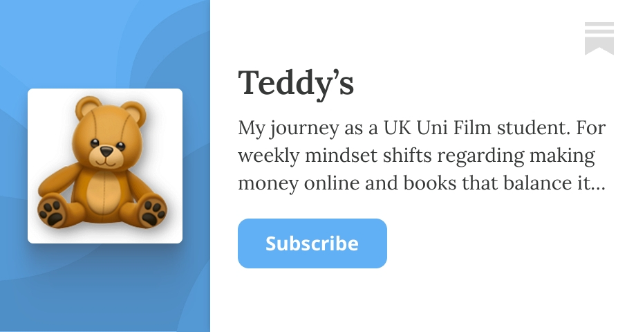 Teddy’s | Teddy Burberry | Substack