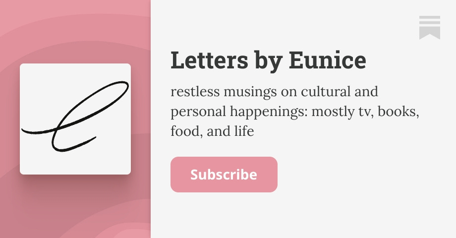 Letters by Eunice | Eunice Bae | Substack