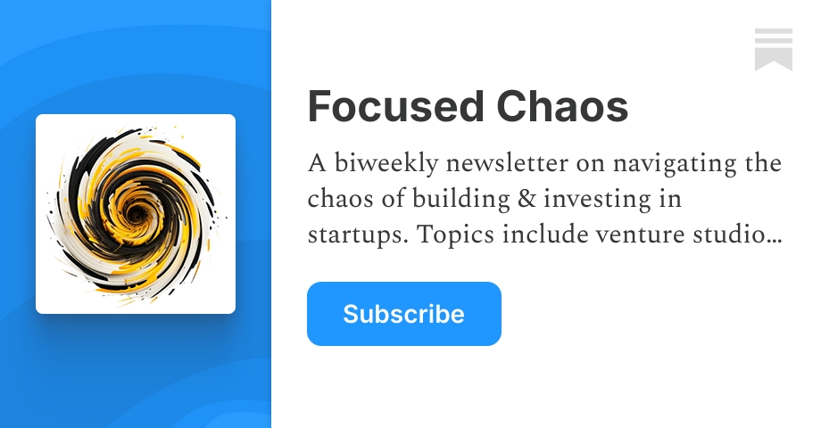 Focused Chaos | Ben Yoskovitz | Substack