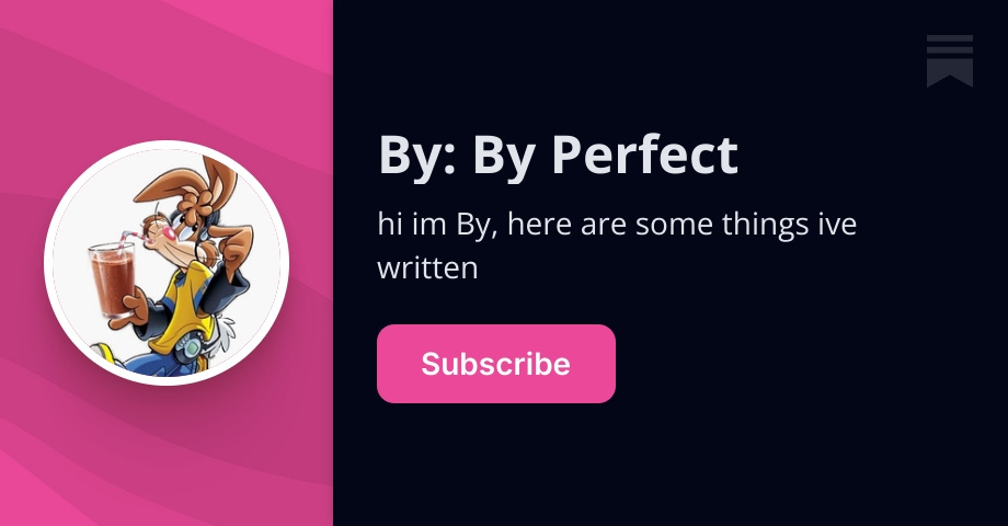 Potential Love Letter - by By Perfect - By’s Substack