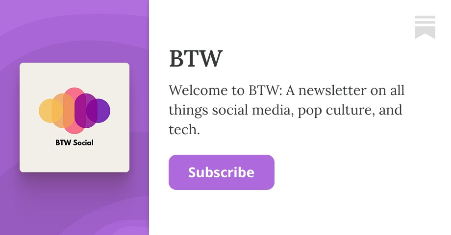 BTW | Jess Maddox | Substack