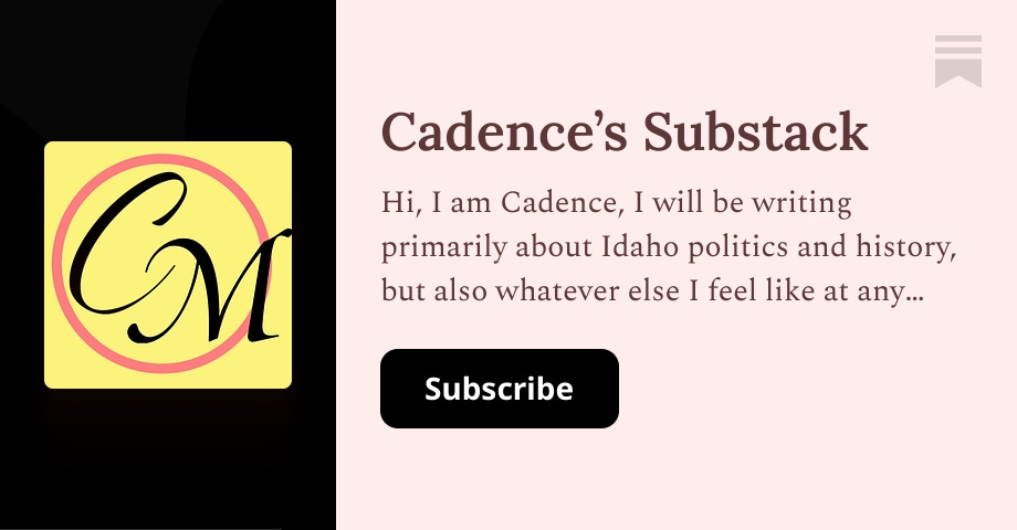 Cadence’s Substack | Substack