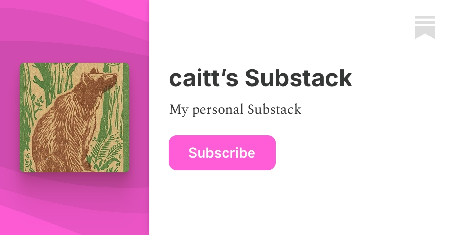 caitt’s Substack | caitt Mar | Substack