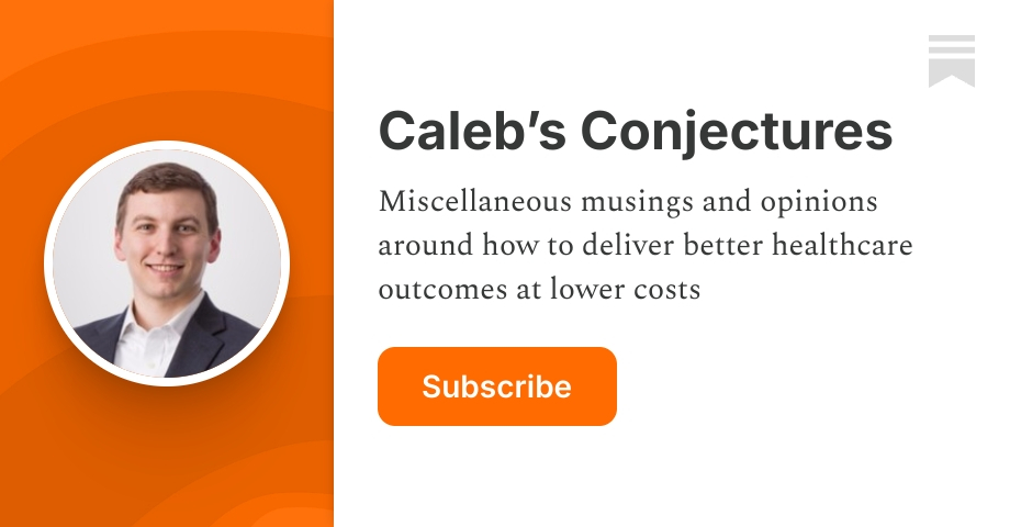 Caleb’s Conjectures | Caleb Bank | Substack