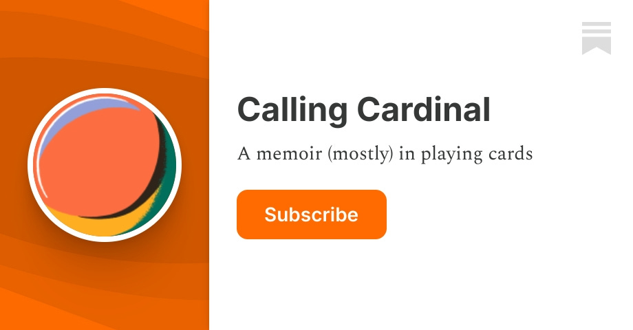 Calling Cardinal | Casper Brooks | Substack