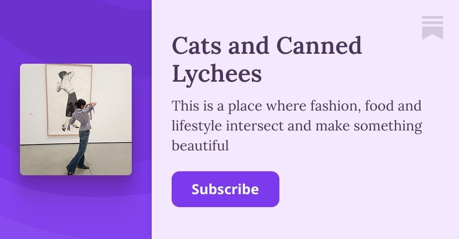 Cats and Canned Lychees | Mai Tai | Substack