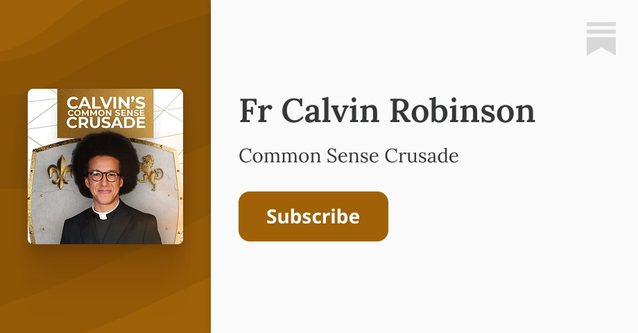 About - Fr Calvin Robinson