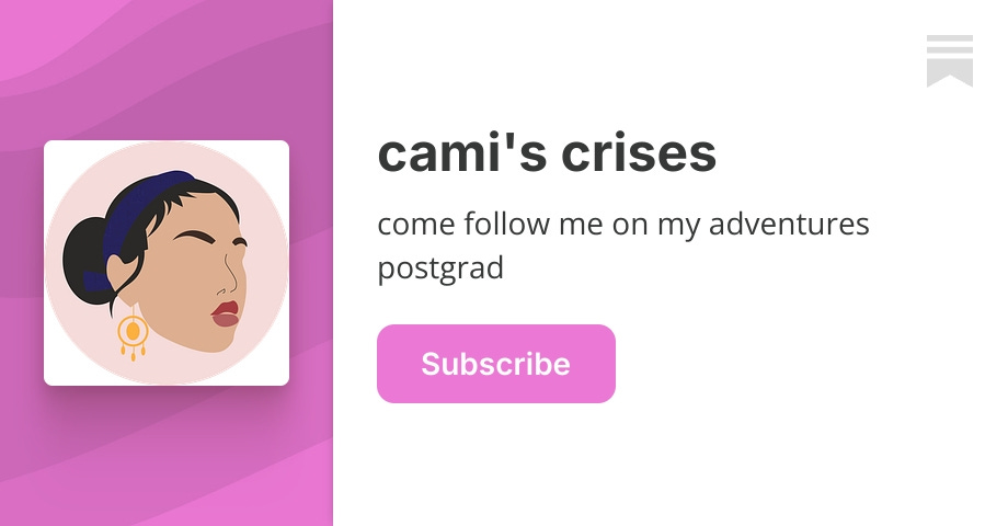 cami's crises | cami m | Substack