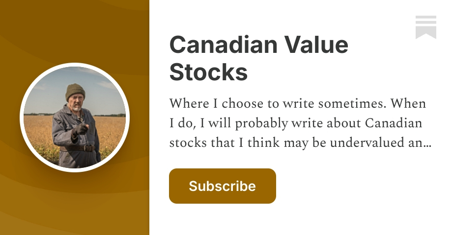 Dream Investor Day - by Tyler - Canadian Value Stocks