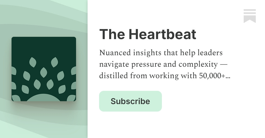 The Heartbeat | Claire Lew | Substack