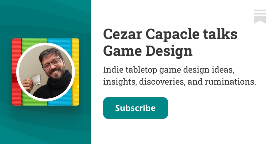 Cezar Capacle talks Game Design | Substack